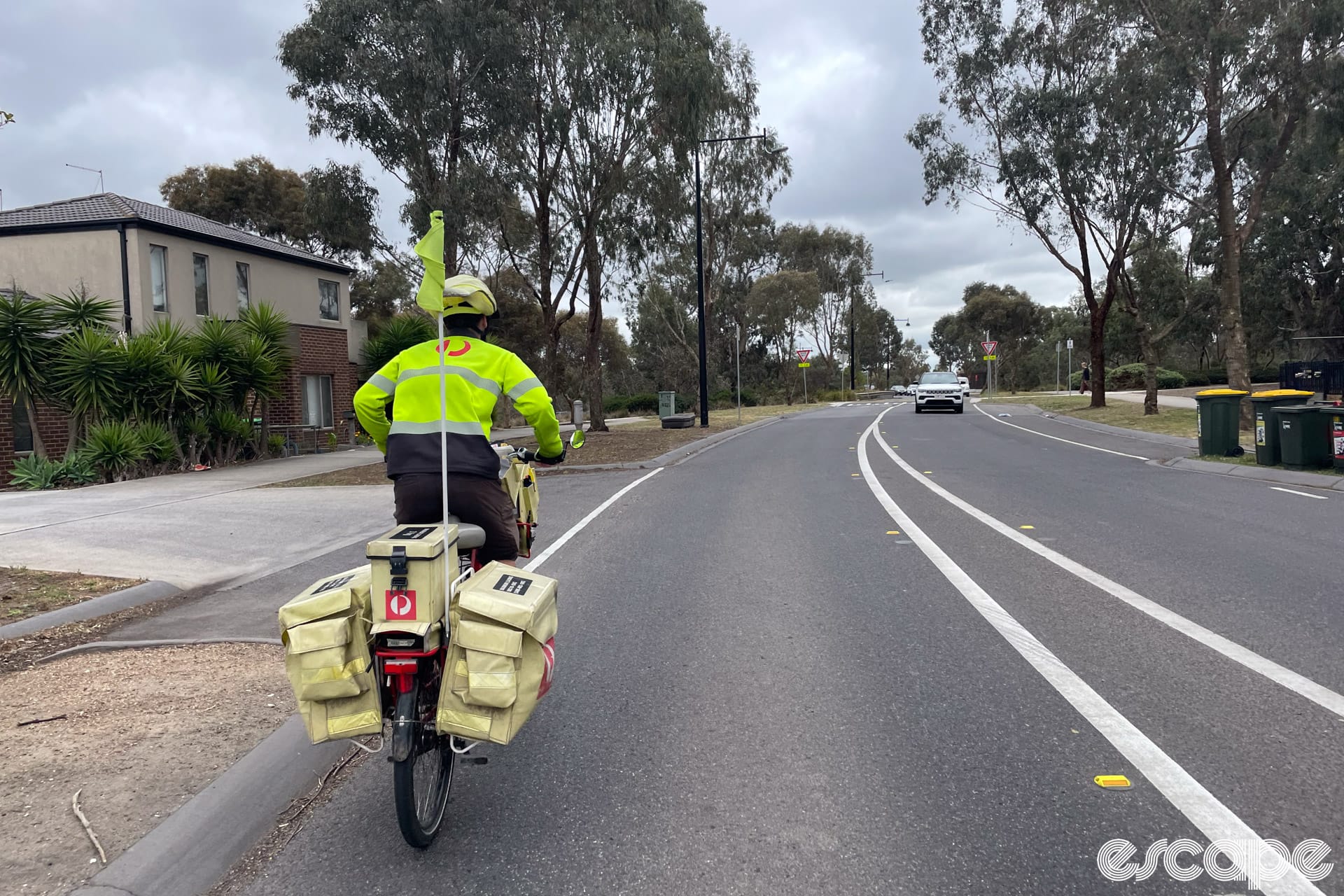 A day in the life of a postal delivery rider