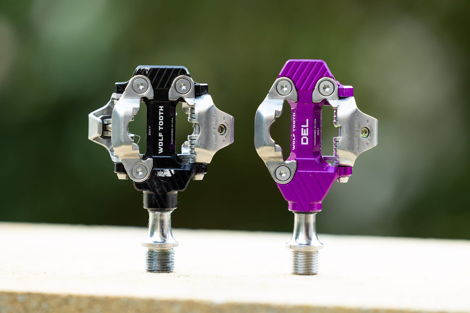 Review Wolf Tooth s SPD compatible Pedals With Adjustable Spindle Widths