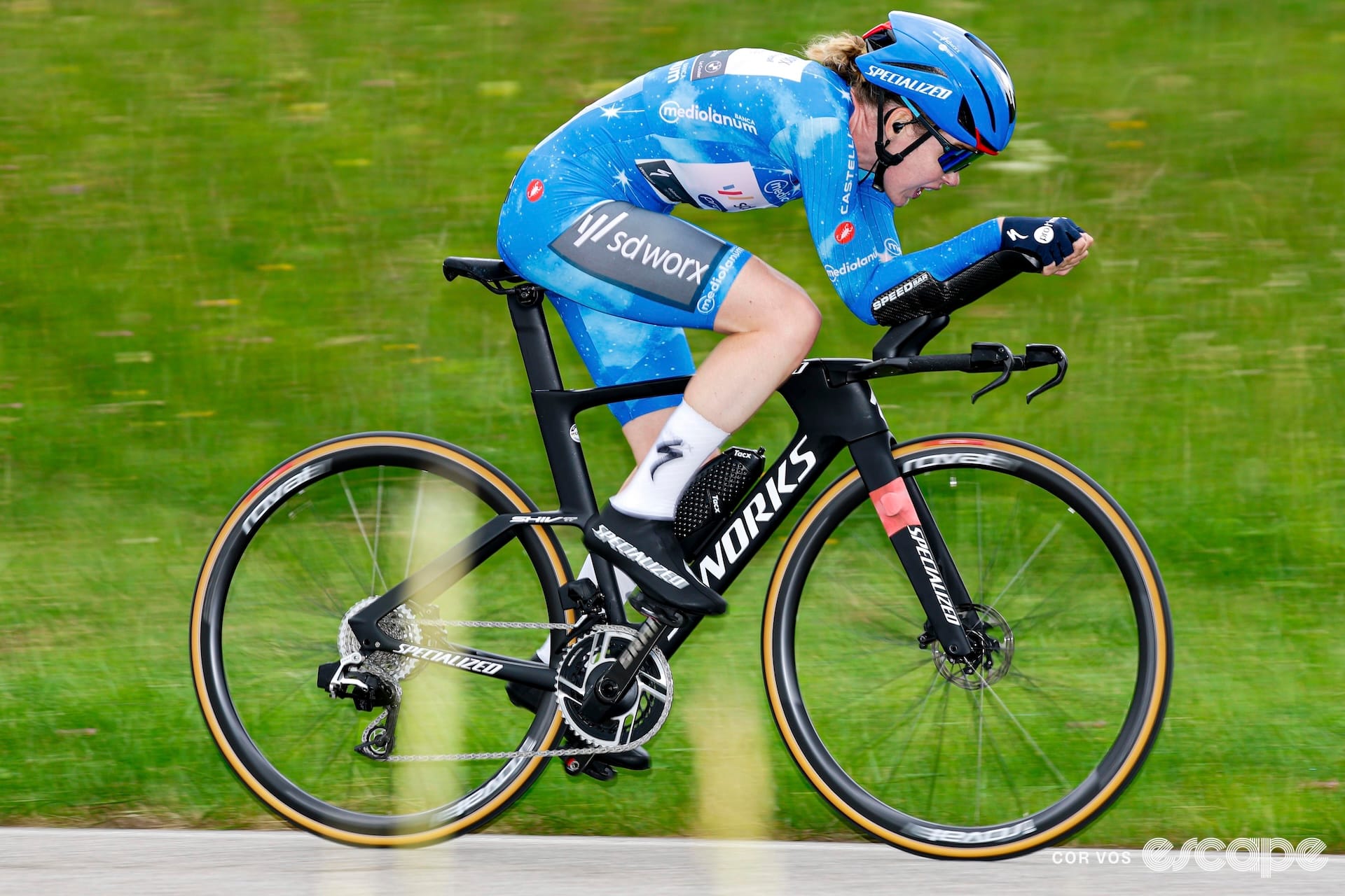 The uphill time trial at the Giro d'Italia had riders getting inventive
