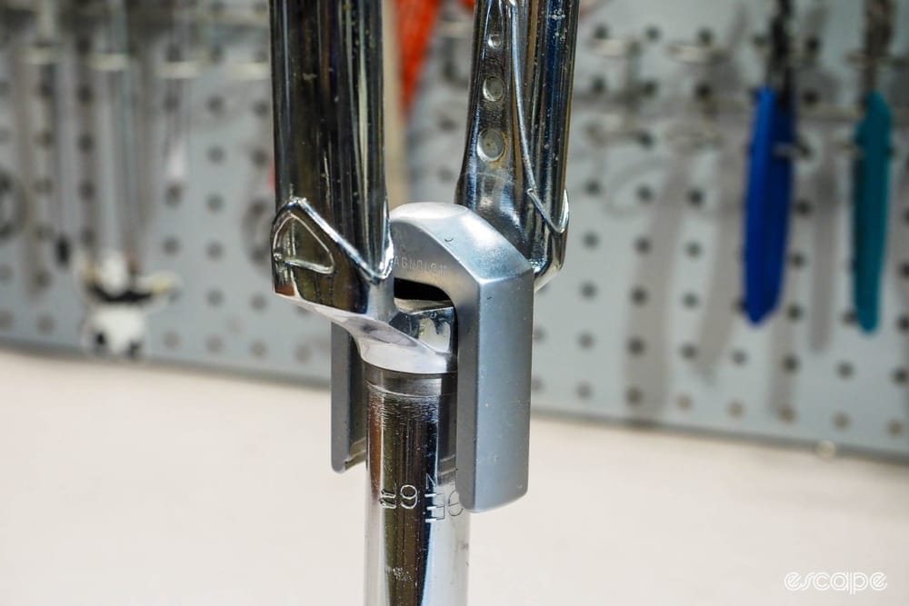 Campagnolo’s tool kit is the stuff of cycling folklore