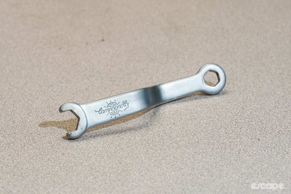 Campagnolo’s tool kit is the stuff of cycling folklore