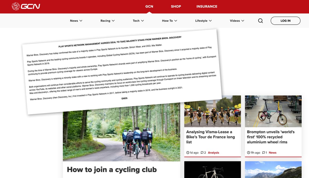 Around 20 layoffs expected at GCN as founder buys back company