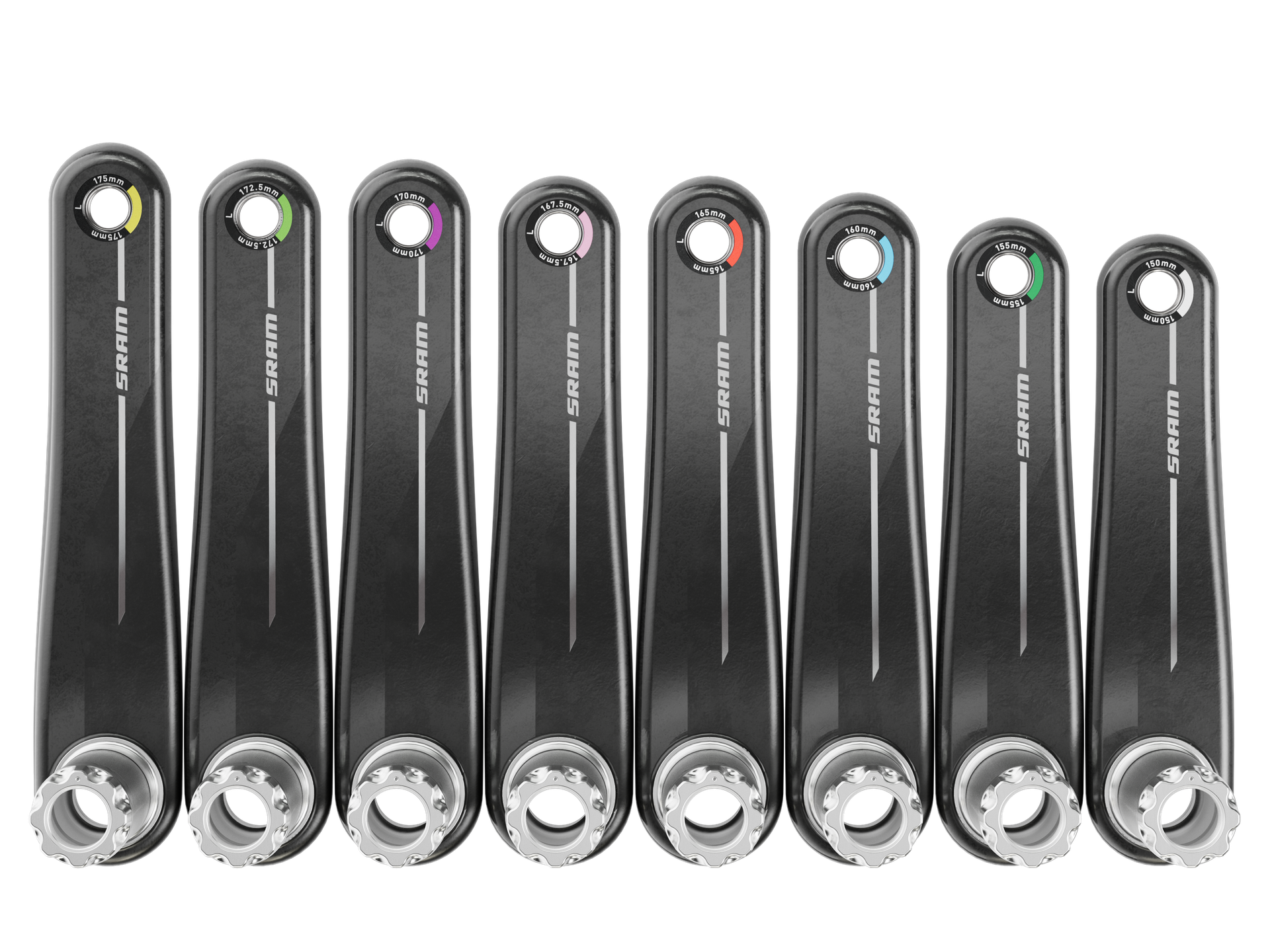 SRAM expands crank options to shorter 150 and 155 mm